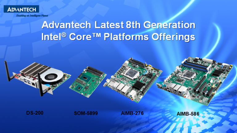 Advantech bases boards and digital signage modules on 8th generation ...
