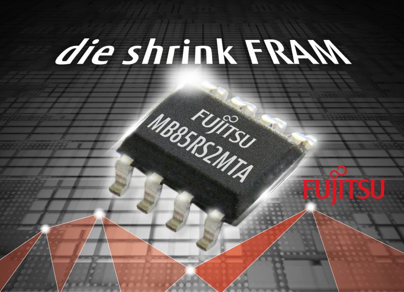 Fujitsu offers die shrink FRAM for IoT