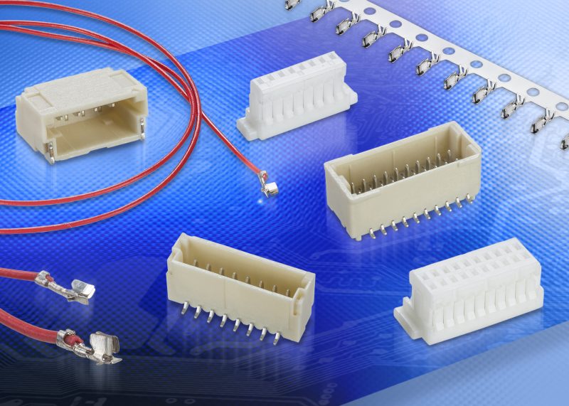 Compact fine pitch cable-to-board connector saves PCB space - Softei ...