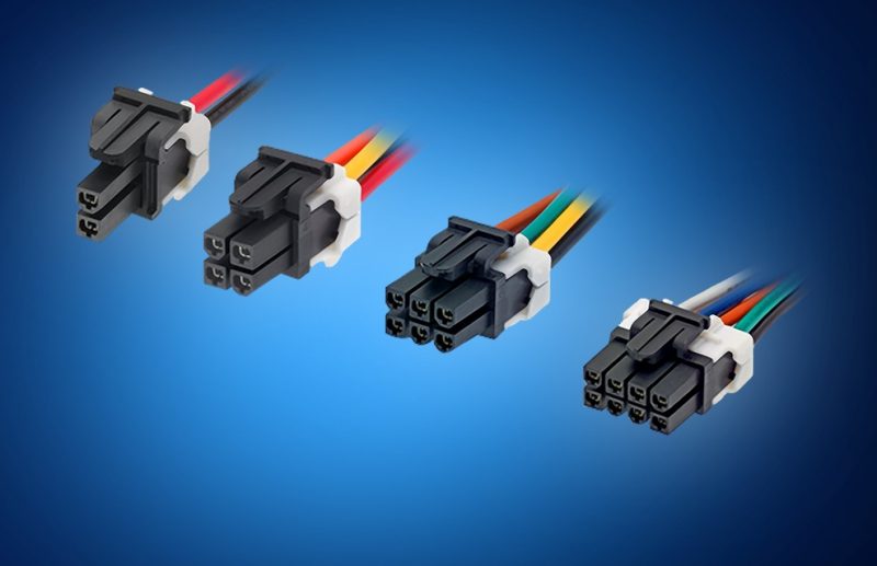 Mouser ships Molex’s Mini-Fit TPA 2 power connectors and cable assemblies
