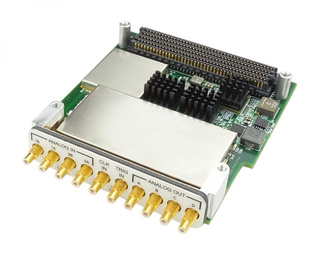 FMC from VadaTech has quad ADC/quad DAC