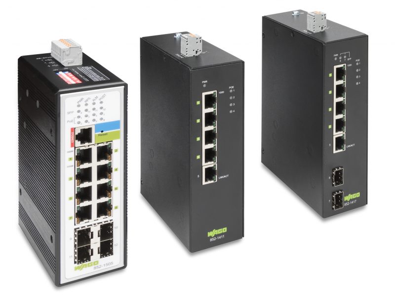 PoE switches eliminate wiring in automation networks - Softei.com ...