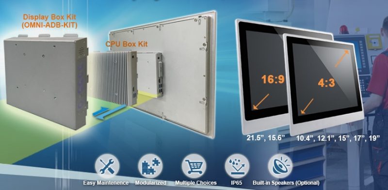 Aaeon adds display box kit to convert panel PCs into digital displays - Softei.com - Global ...