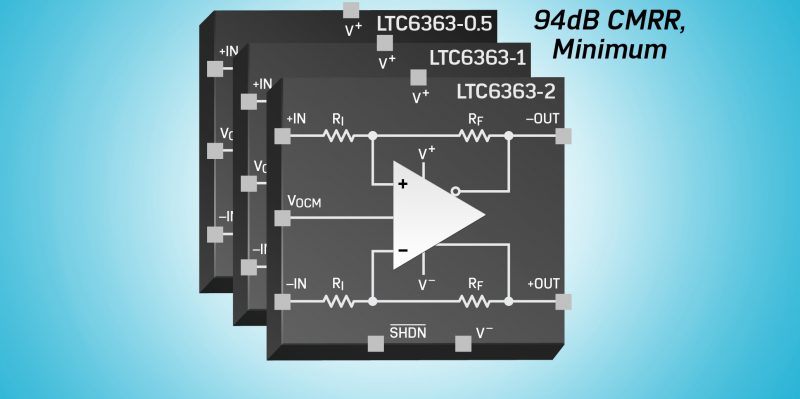 Fixed-gain differential amplifiers balance noise and linearity - Softei ...
