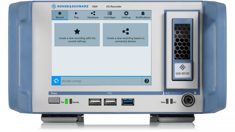 Wideband I/Q data recorder records signal scenarios for ‘realistic ...