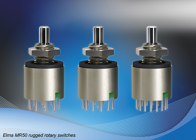 Rotary switch gives tactile feedback in compact design - Softei.com ...