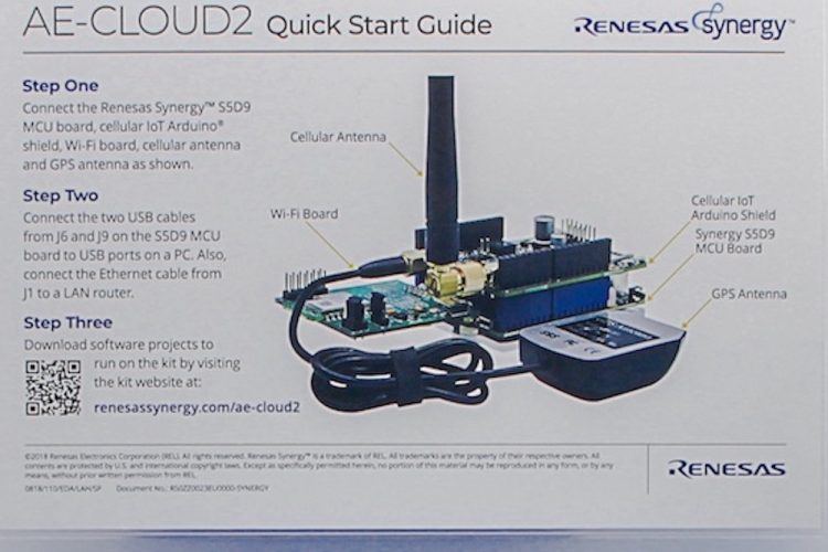 RS Components adds Renesas Synergy AE-Cloud2 kit - Softei.com - Global ... RS Components adds Renesas Synergy AE-Cloud2 kit - Softei.com - Global ...