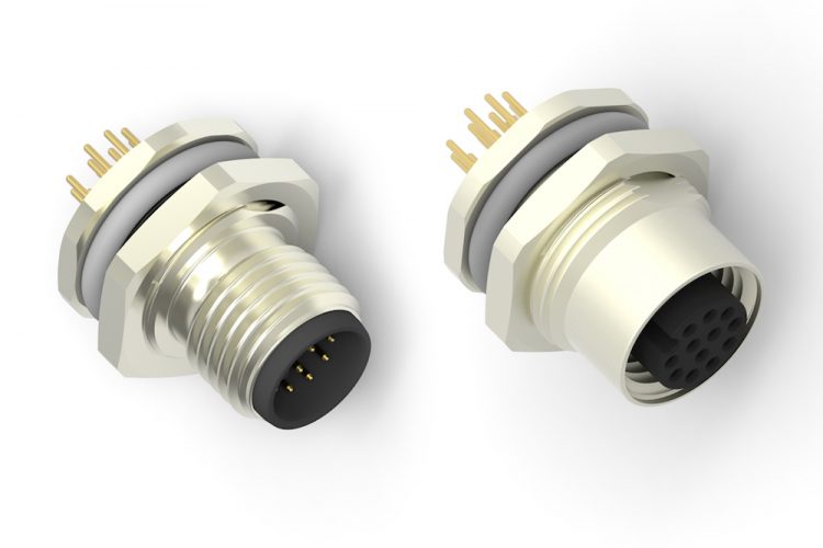 M12 range now includes connectors for PCBs and panels - Softei.com ...