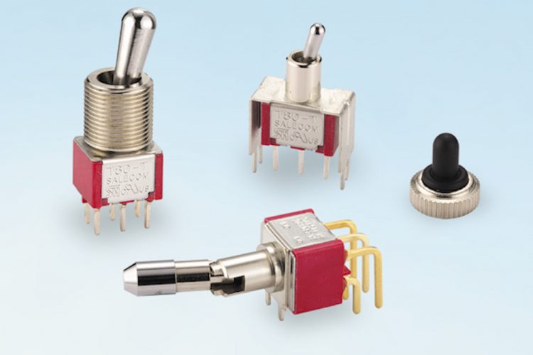 JPR Electronics adds miniature toggle switches from Salecom - Softei ...