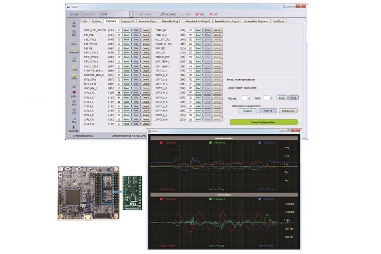 Stmicroelectronics Improves Gui For Custom Motion Sensing Design