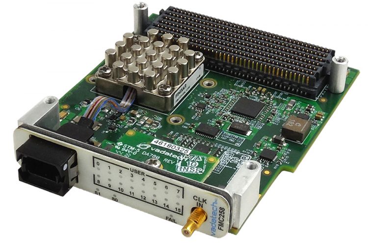 VadaTech offers VITA 57.4 module with 12 TX/RX fibre connectors ...