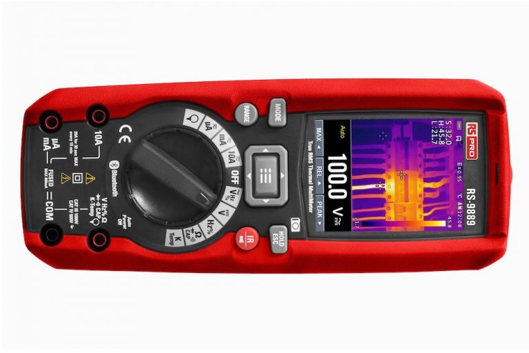 Digital multimeter from RS Components has built-in thermal imaging ...