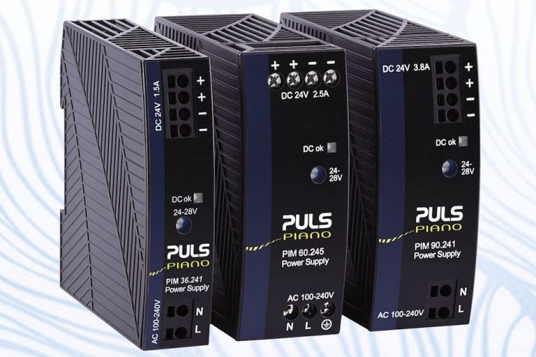 PULS Power creates space with compact DIN-rail mini power supplies ...