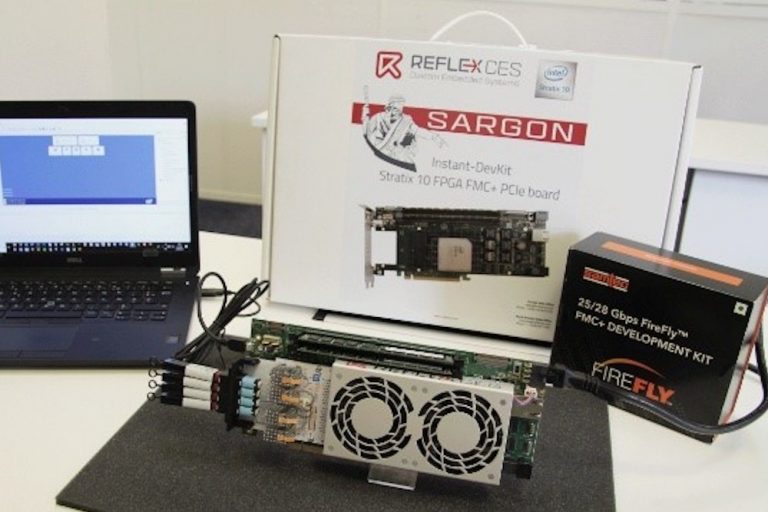 Reflex CES blends Stratix FPGAs with Samtec’s FireFly optical ...