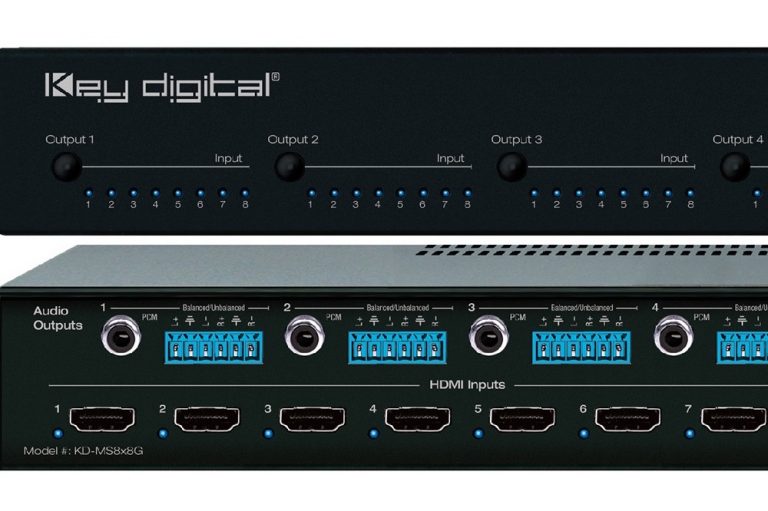 HDMI matrix switcher is app-ready for AV integration, says Key Digital ...