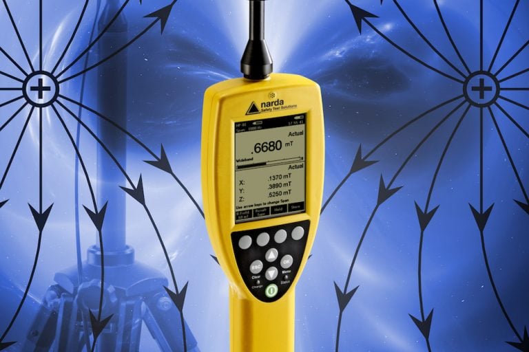 Magnetometer is combined with field meter portable EMF measurements ...