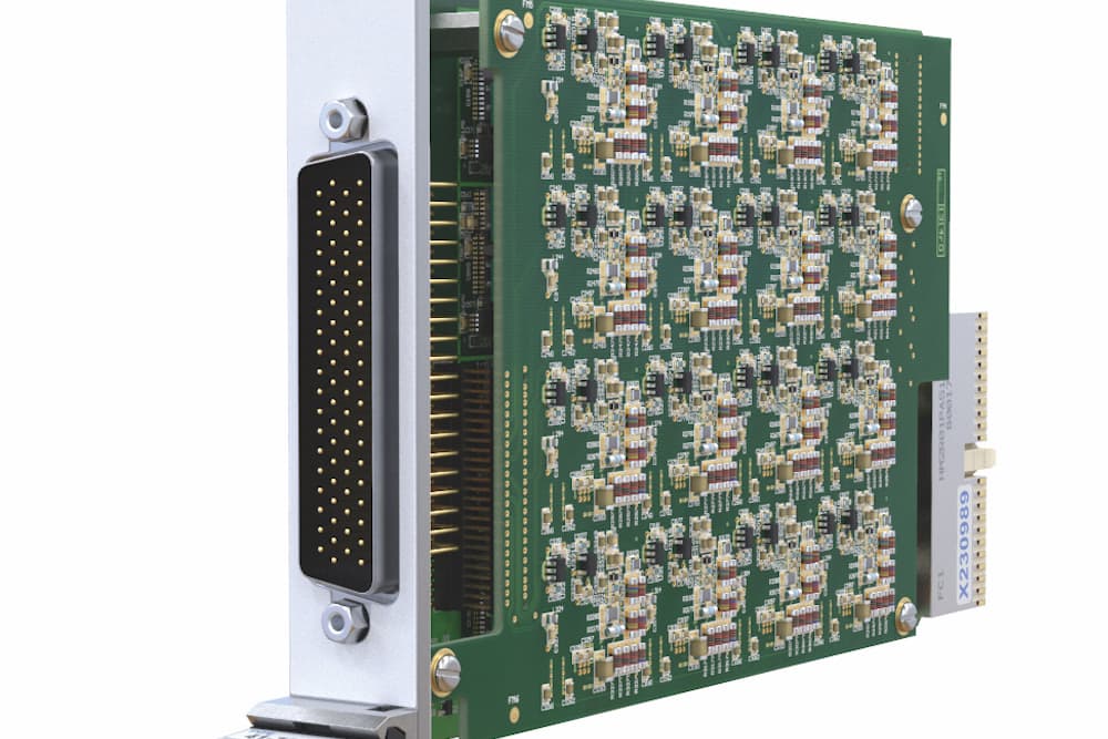 Thermocouple simulation module has 32 channels in one PXI slot - Softei ...
