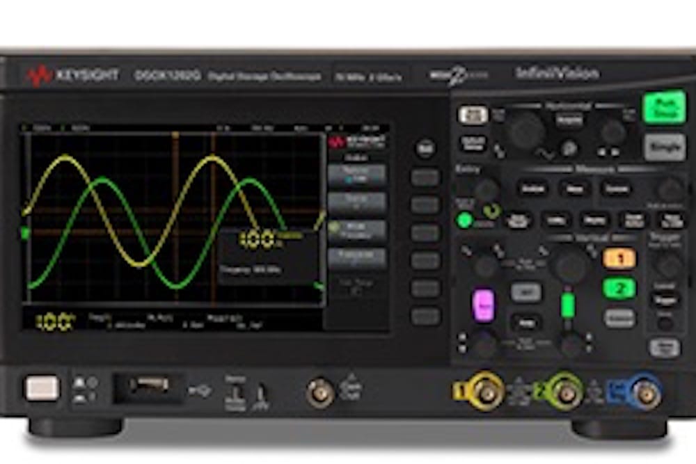 Entry-level two-channel oscilloscope range offers multiple protocols ...