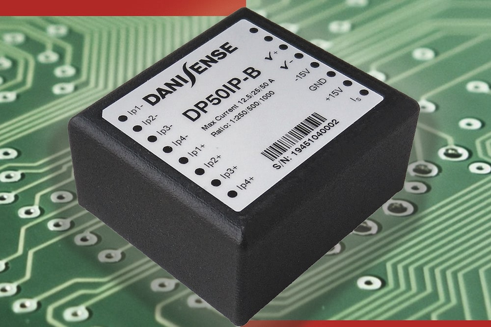 PCB-mount current transducer is compact and stable for 1U supplies ...