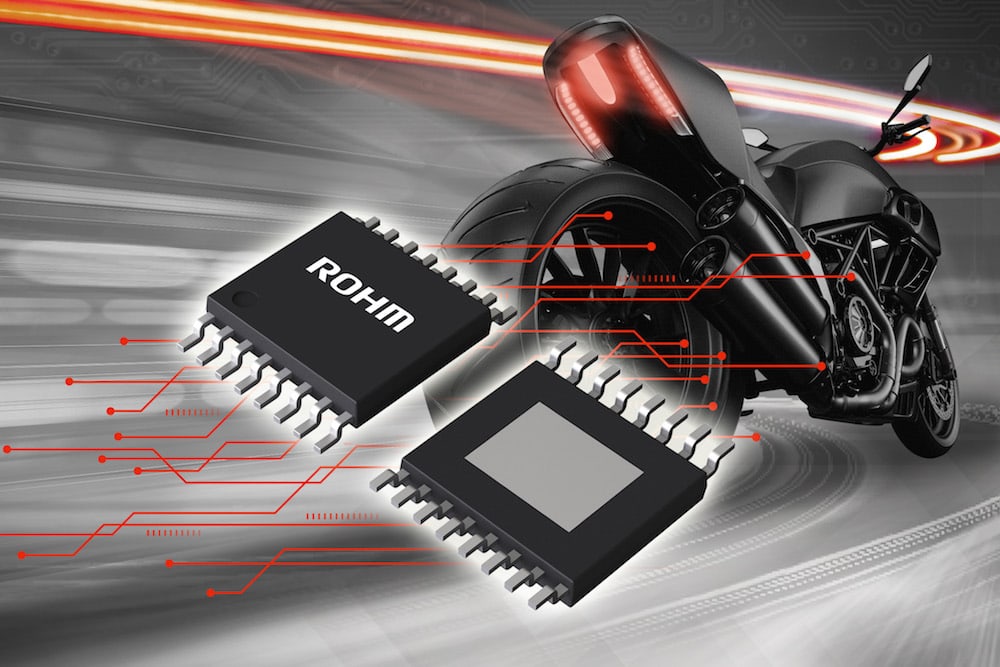 Integrated LED driver IC sends right signals for motorcycle design ...