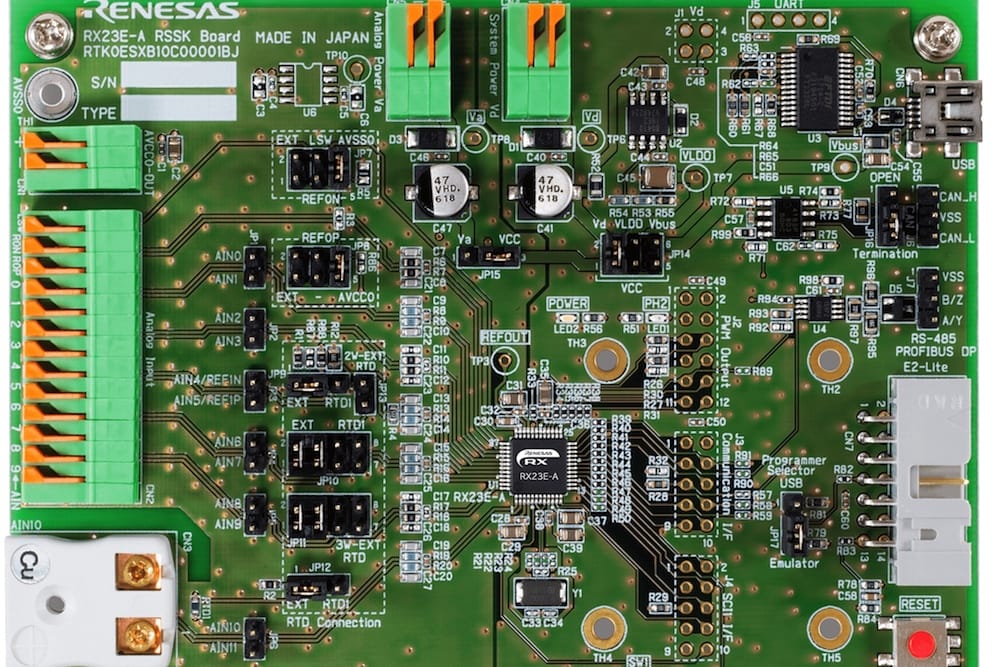 RS Components includes single chip from Renesas to monitor equipment - Softei.com - Global ...