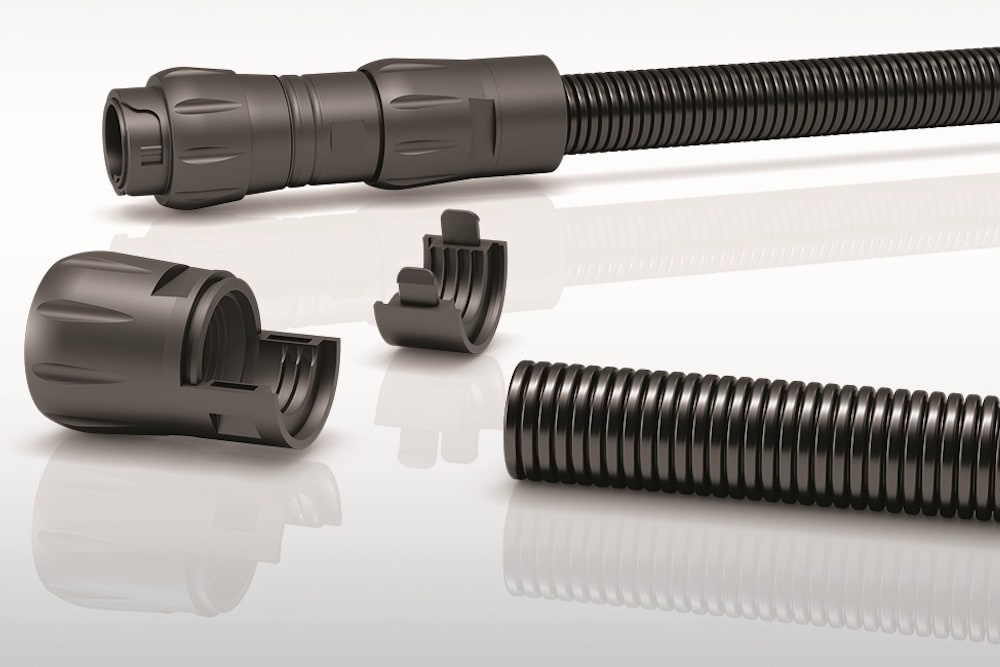 Binder adds flange and cable variations to rugged circular connector ...