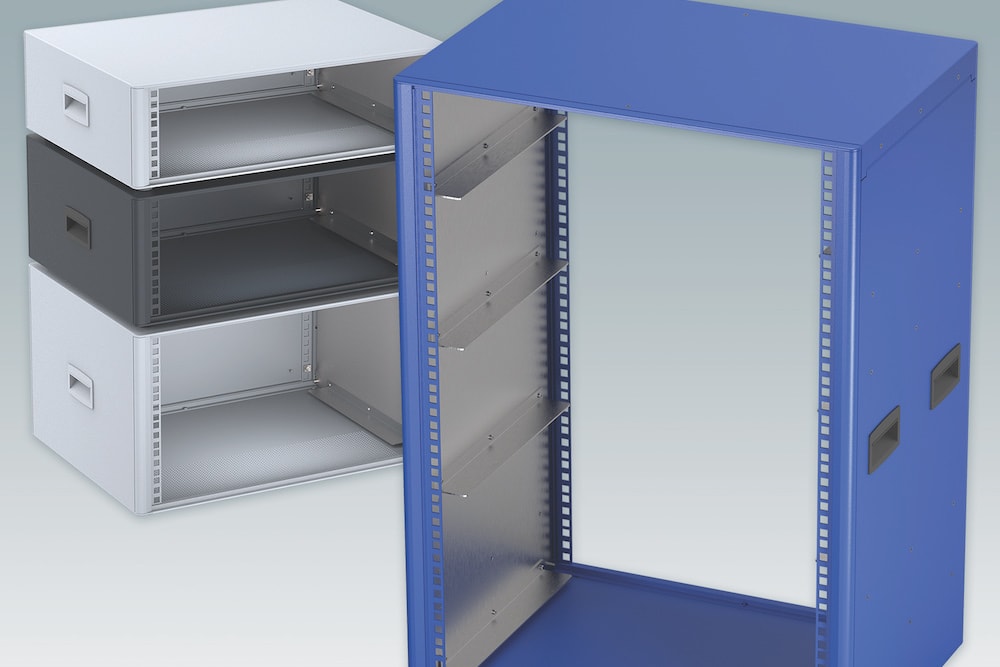 Mini-racks from Metcase can be supplied in custom heights to 16U ...