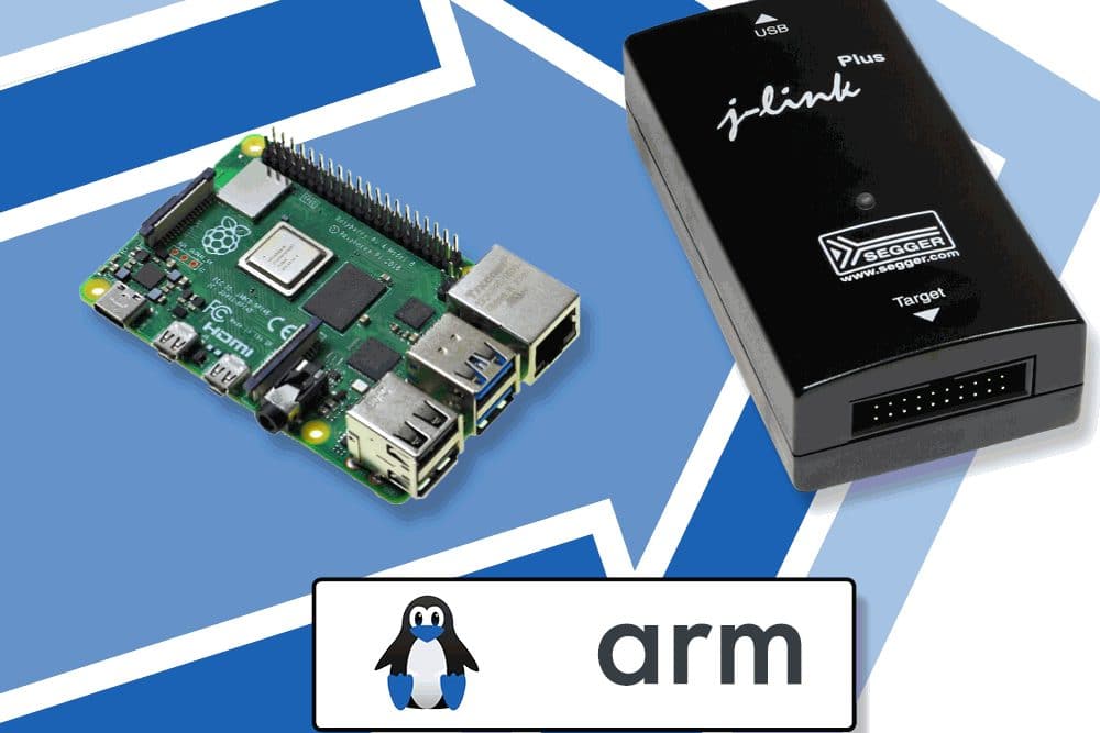 J-Link software introduction targets Linux Arm, using Raspberry Pi ...