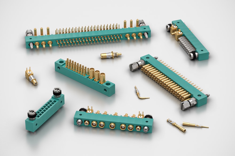 Two-part PCB connectors are rugged for mil-aero systems - Softei.com ...