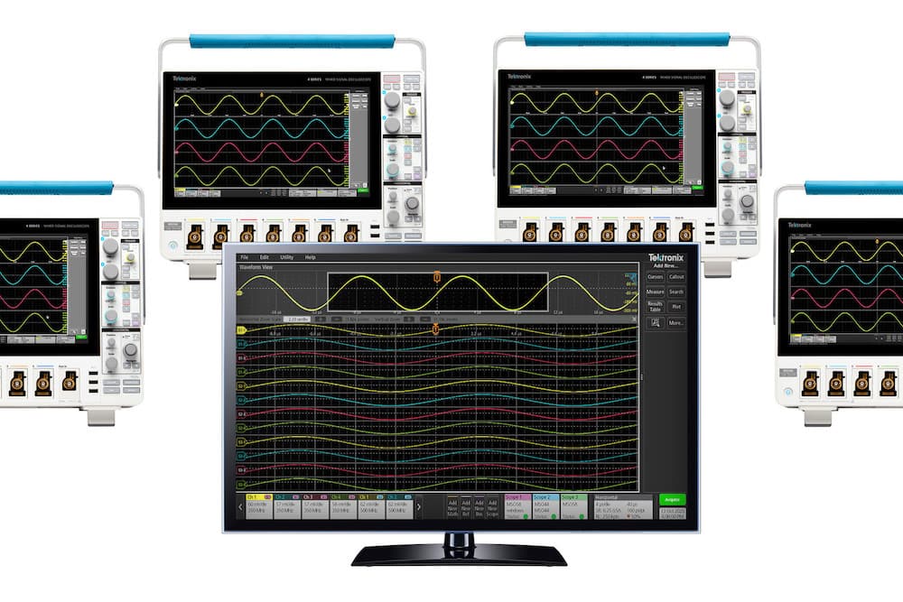 Software allows remote views and analysis from multiple oscilloscopes ...