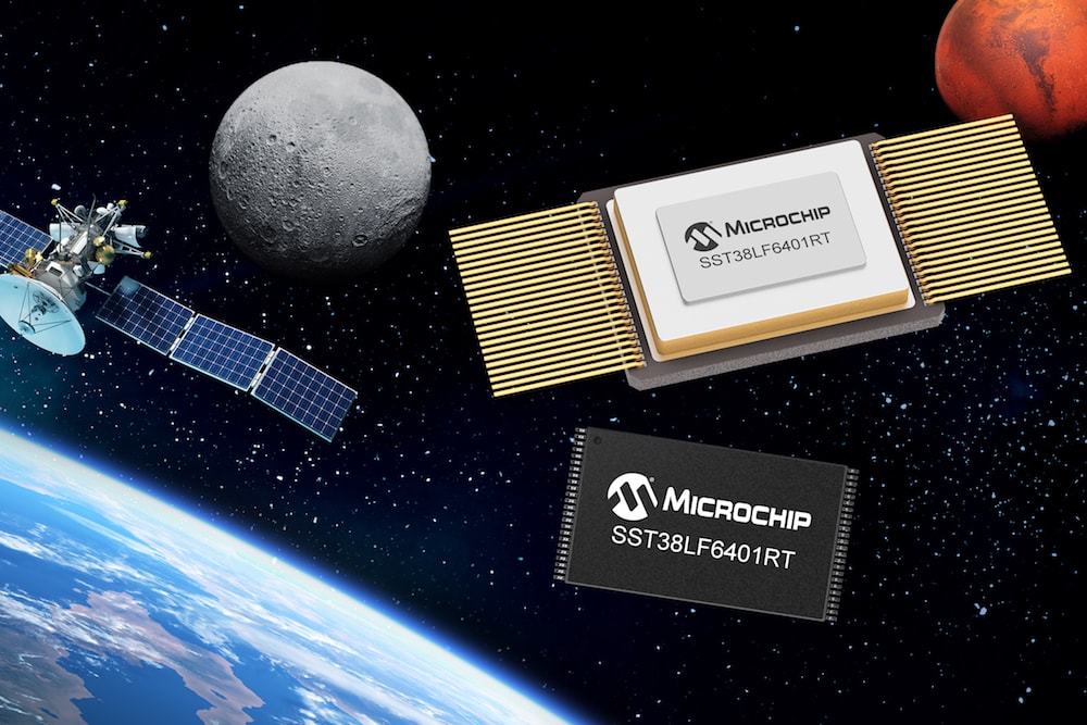 Microchip adds 64Mbit parallel SuperFlash to rad-tolerant COTS devices ...