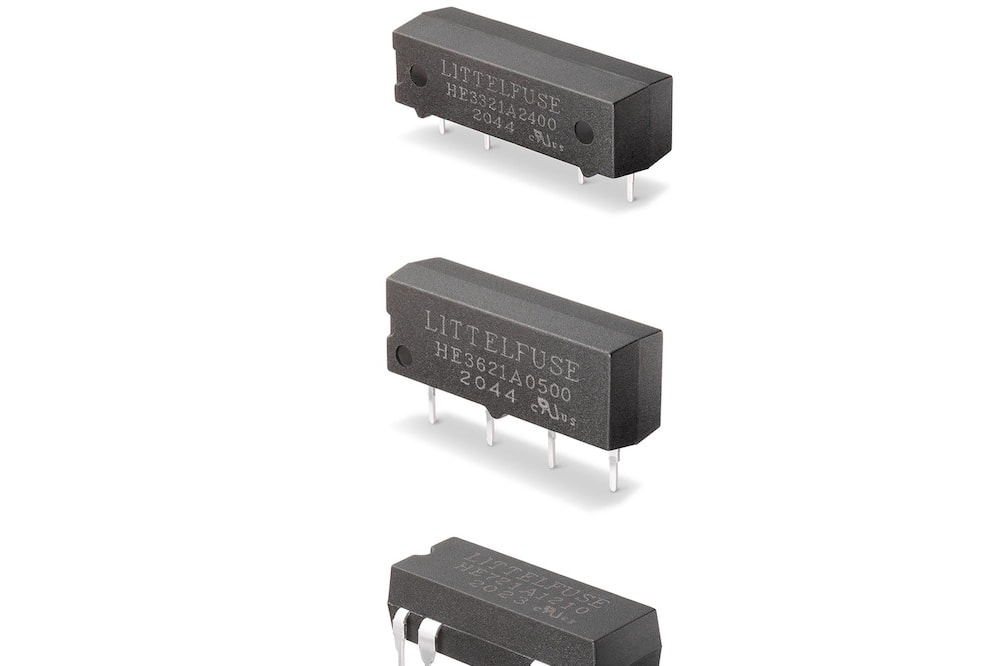Reed relays are hermetically sealed for high voltage galvanic ...