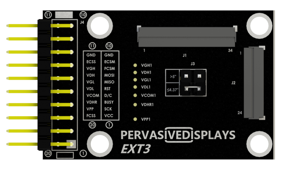 Extension board supports low power e-paper displays - Softei.com - Global Electronics Industry News