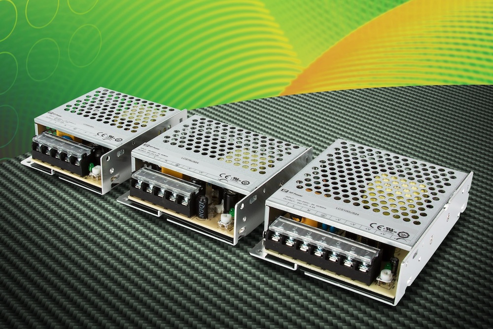 Enclosed AC/DC power supplies from XP Power are rated from 35 to 100W ...