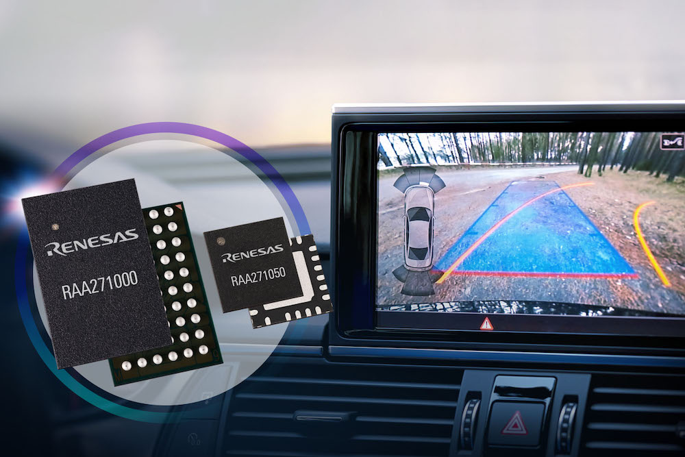 Renesas combines pre-regulator and PMIC for ADAS camera systems ...