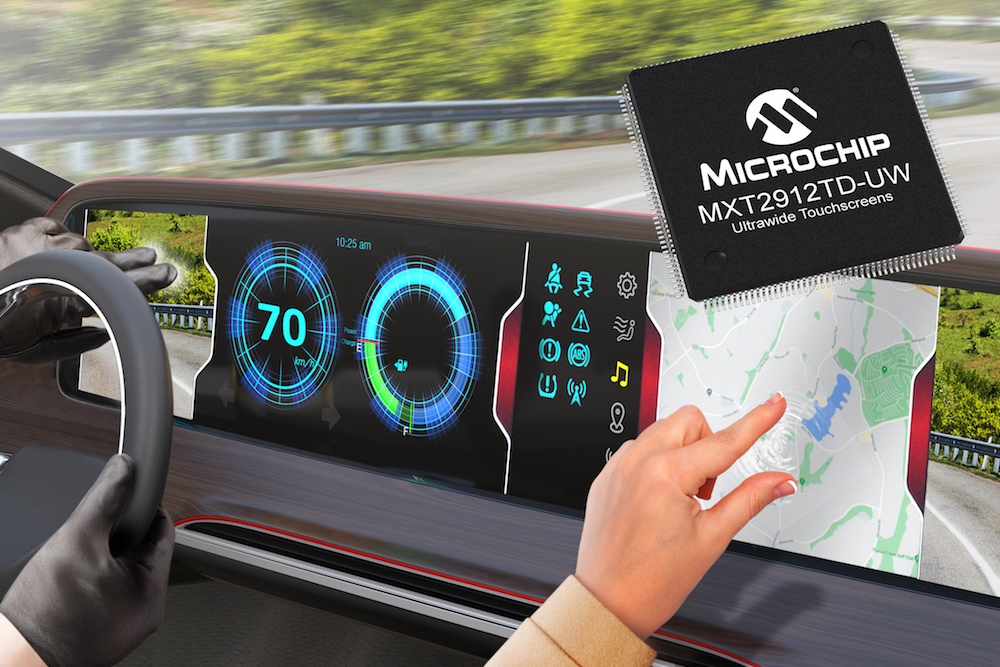 Touchscreen controller eases automotive display integration - Softei ...