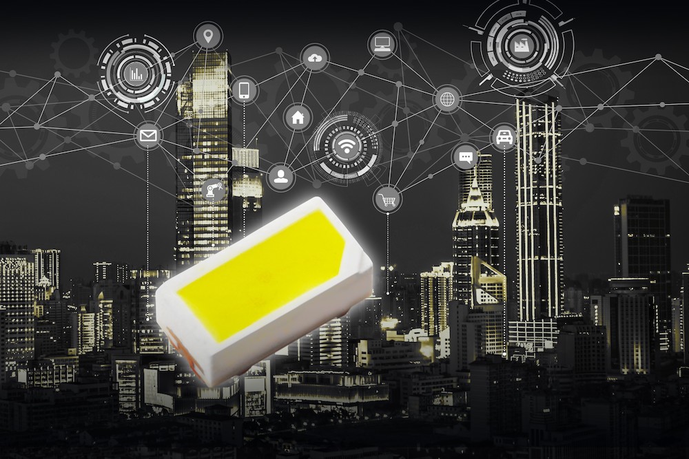 White chip LEDs save space in IoT devices and drones - Softei.com ...