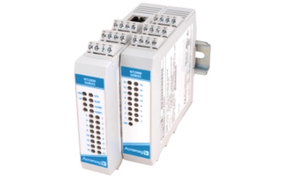 Remote modules support I/O expansion of channels with a mix of signal ...