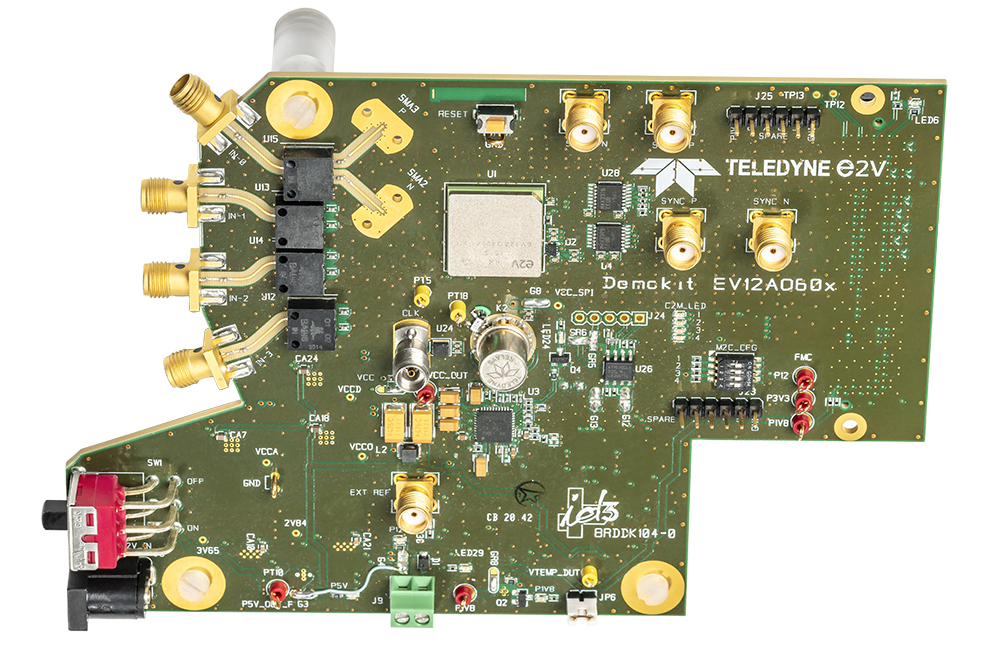 Teledyne e2v adds development kit for EV12Q60x ADC series - Softei.com ...