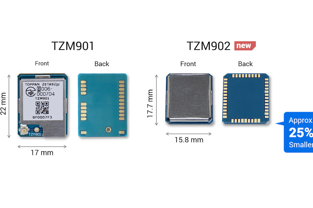 Toppan launches compact ZETA communication modules - Softei.com ...