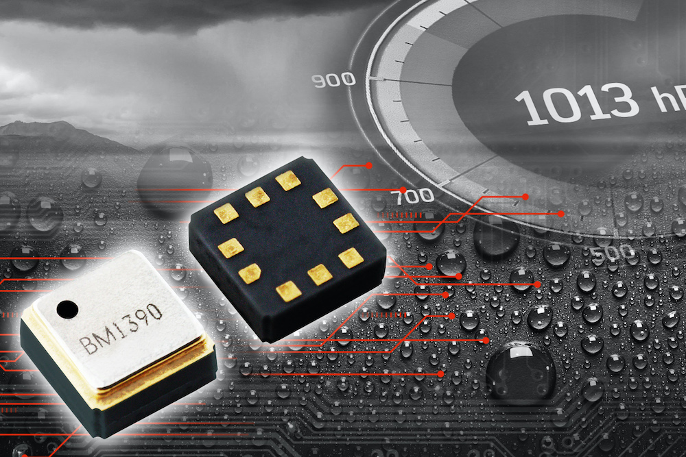Compact barometric pressure sensor takes on temperature fluctuations ...