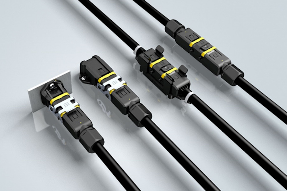 Single connector transmits power, signal or data - Softei.com - Global ...