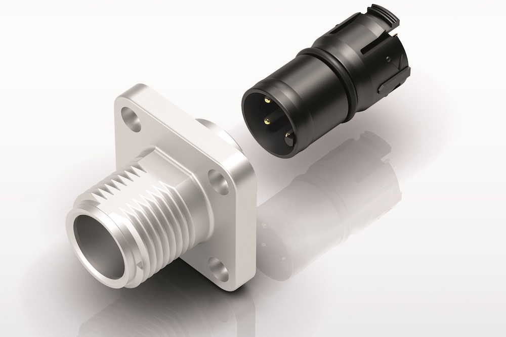 Square-flange M12 signal connectors simplify sensor/actuator ...