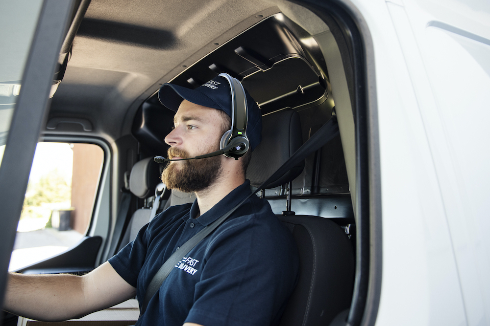 Solar powered Bluetooth headset offers hands-free with no recharging ...
