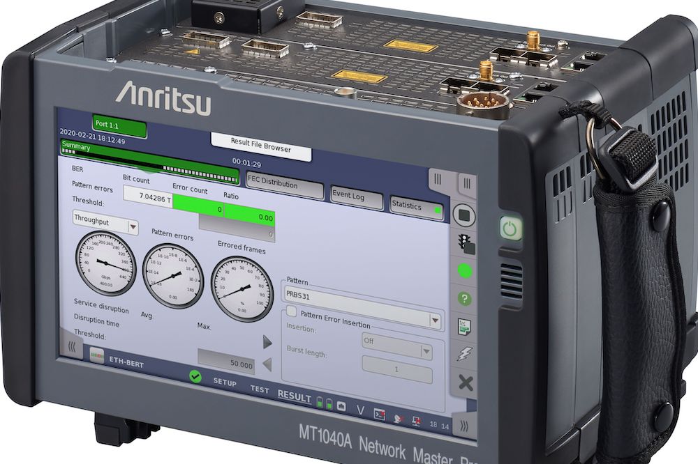 Anritsu upgrades MT1040A for data centre evaluation - Softei.com ...