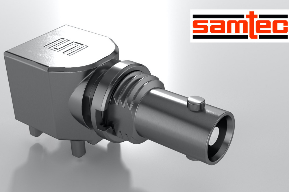 Balanced right-angle design gives BNC connector the edge, says Samtec ...