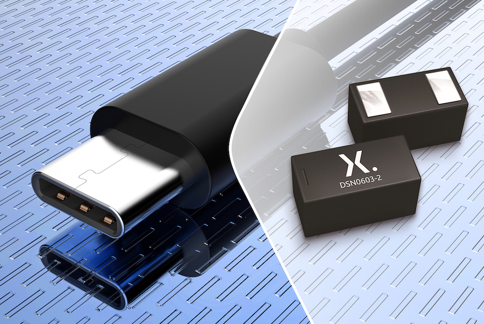 Two USB4 ESD devices protect high speed data lines with TrEOS ...