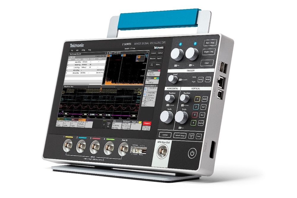 Tektronix unveils portable mixed signal oscilloscopes - Softei.com ...