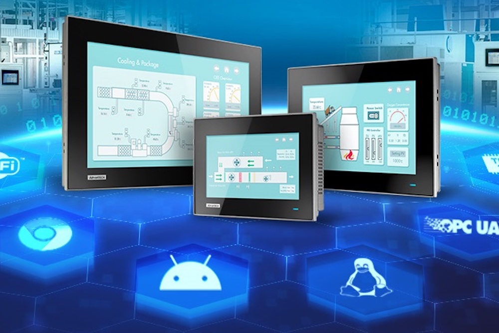 Touchscreen industrial panel PCs are for factory management - Softei ...