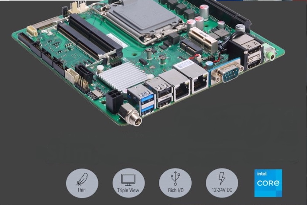 Low profile Mini-ITX motherboard supports triple displays - Softei.com - Global Electronics ...